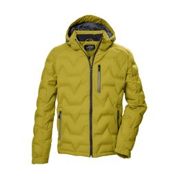 Killtec Herren Steppjacke "KOW 60 MN QLTD JCKT", gelb, Gr. M, Obermaterial: 100% Polyester;Futter: 100% Polyester;F&uuml;llung: 100% Polyester, Jacken,
