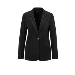 GOLDNER Damen Jackenblazer "Damenblazer mit Reverskragen und Paspeltaschen", gr&uuml;n, Gr. 38, Obermaterial: 48% Polyamid PA. 40% Viskose CV. 12%