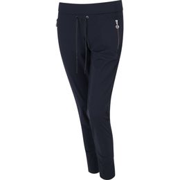 Damen R&ouml;hrenhose, schwarz, Gr. 44, Sportalm KITZB&Uuml;HEL, unifarben, Jersey, Obermaterial: 59% Polyamid, 41% Elasthan, Hosen, mit Rei&szlig;verschlusstaschen