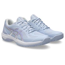 asics Damen Hallenschuh "COURT HUNTER FF", Gr. 38, blau, Synthetik, Schuhe