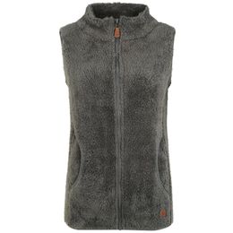 oxmo Damen Sweatweste "Sweatweste OXTheri", grau, Gr. L, Obermaterial: 100% Polyester PES., Westen