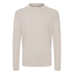 Casual Friday Herren Strickfleece-Pullover "Strickpullover CFKarlo", beige, Gr. XXL, Obermaterial: 100% Baumwolle CO., Pullover