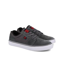 DC Shoes Herren Sneaker "Tonik", Gr. 8, grau, Obermaterial:Obermaterial: Leder [Kuh] / Futter: Textil / Au&szlig;ensohle: Gummi;, Schuhe