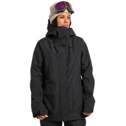 DC Shoes Damen Snowboardjacke "Paramount", schwarz, Gr. L, Obermaterial: 55% Microfaser, 45% Microfaser;, Jacken