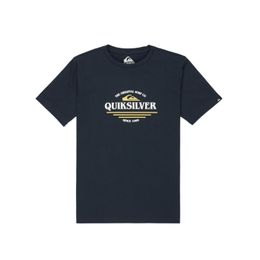 Quiksilver Jungen T-Shirt "Ev Type Line", blau, Gr. 12, Obermaterial: 100% Walkfrottier;, Shirts
