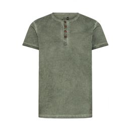 !Solid SOLID Herren Rundhalsshirt "Rundhalsshirt SDTihn", gr&uuml;n, Gr. M, Obermaterial: 100% Baumwolle CO., Shirts