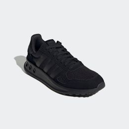 Herren Sneaker "RUN 84", adidas Sportswear, Gr. 42, schwarz, Leder, Synthetik, Textil, Schuhe, inspiriert vom Design des adidas LA Trainer