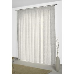 Vorhang WIRTH, B:132cm H:225cm, braun, Jacquard, Baumwolle, Polyester, Wohnzimmer, Gardinen, "Gospic"