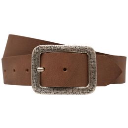 AnnaMatoni Damen Lederg&uuml;rtel "AnnaMatoni Lederg&uuml;rtel Tea Lederg&uuml;rtel Tea", beige, Gr. 130, 100% Leder, G&uuml;rtel