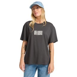 Billabong Damen T-Shirt "In The Beyond", schwarz, Gr. M, Obermaterial: 100% Baumwolle., Shirts