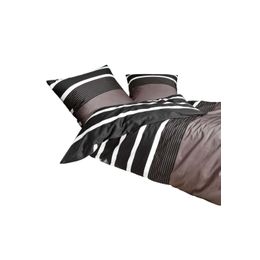 Bettbezug Janine, B:135cm L:200cm, braun, Buntgewebe, , Bettbezüge, "Bettwäsche 1er Pack"