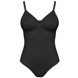 SuSa Damen Body "Body ohne B&uuml;gel Topsy", Gr. 75, schwarz, Stoff, Obermaterial: 82% Polyamid PA. 18% Elasthan EL., Bodys
