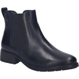 Josef Seibel Damen Stiefelette "Kate 12, schwarz", Gr. 39, schwarz, Obermaterial: 100% Rindsleder Leather cow., Schuhe