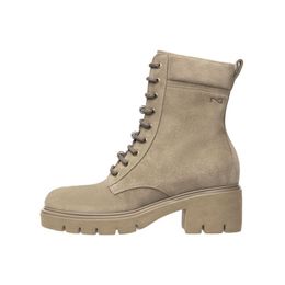 Nero Giardini Damen Schn&uuml;rstiefelette "Nero Giardini Stiefelette Veloursleder", Gr. 38, braun, Veloursleder, Schuhe