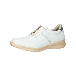 Hush Puppies Damen Sneaker "Hush Puppies Sneaker Leder", Gr. 37, wei&szlig;, Leder, Schuhe