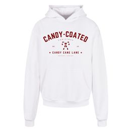 F4NT4STIC Herren Kapuzenpullover "Weihnachten Candy Coated Christmas", wei&szlig;, Gr. S, Obermaterial: 100% Baumwolle, Pullover, Weihnachten, Geschenk,