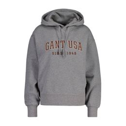 Gant Damen Sweatshirt "Sweatshirt", grau, Gr. S, Obermaterial: 100% Baumwolle CO., Sweatshirts