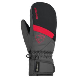 Ziener M&auml;dchen F&auml;ustlinge "LEVIN GTX MITTEN", grau, Gr. 4, Kunstfaser, Handschuhe