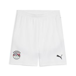 Puma Damen Sporthose "&Auml;gypten 2025 Shorts Herren", schwarz-wei&szlig;, Gr. S, colorblocking, Obermaterial: 100% Polyester, Hosen
