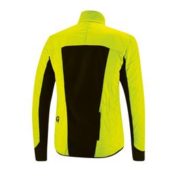 Gonso Herren Fahrradjacke "Tomar", gelb, Gr. M, 100% Polyamid, Jacken, Herren Primaloft-Jacke, warm, atmungsaktiv und winddicht
