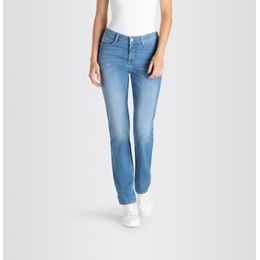 MAC Damen Stretch-Jeans "Dream", blau, Gr. 34, Denim/Jeans, Obermaterial: 75% Baumwolle, 12% Modal, 9% Polyester, 4% Elasthan, Jeans, mit Stretch f&uuml;r