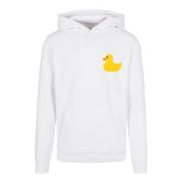 F4NT4STIC Herren Kapuzenpullover "Yellow Rubber Duck HOODIE UNISEX", wei&szlig;, Gr. M, Obermaterial: 50% Baumwolle, 50% Polyester, Pullover, Print