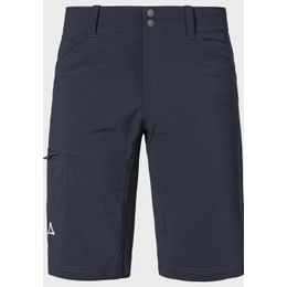 Schöffel SCHÖFFEL Damen Shorts "Shorts Danube M", blau, Gr. 50, Oberstoff: 85% Nylon, 15% Elasthan, Hosen