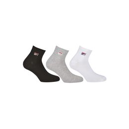 Fila Herren Sneakersocken "Socken 3er Pack", Gr. 39, bunt, Obermaterial: 75% Baumwolle CO. 23% Polyester PES. 2% Elasthan EL., Socken