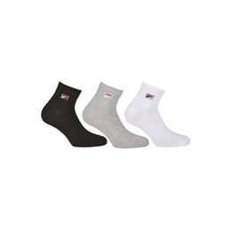 Fila Damen Sneakersocken "Socken 3er Pack", Gr. 43, bunt, Obermaterial: 75% Baumwolle CO. 23% Polyester PES. 2% Elasthan EL., Socken