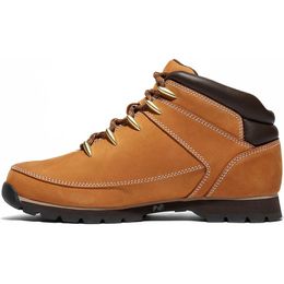 Timberland Damen Schn&uuml;rboots "EURO SPRINTMID LACE UP BOOT", Gr. 41, gelb, Leder, Synthetik, Schuhe, Winterstiefel, Schn&uuml;rstiefel, Winterschuhe