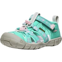 Keen Kinder Sandale "SEACAMP II CNX", Gr. 29bright aqua, pink, a, boo, Synthetik, Schuhe