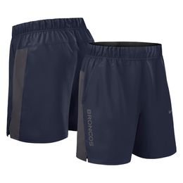 Nike Damen Sporthose "Nike Shorts Denver Broncos Nike Woven Victory"blau, Gr. M, 100% Polyester, Hosen
