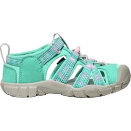 Keen Kinder Sandale "SEACAMP II CNX", Gr. 24, rosa, Synthetik, Schuhe