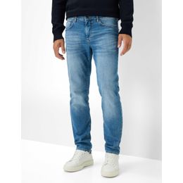 Brax Herren 5-Pocket-Jeans "Style CADIZ", blau, Gr. 35, Denim/Jeans, 98% Baumwolle, 2% Elasthan, Jeans