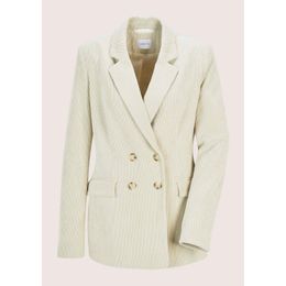 Madeleine Mode MADELEINE Damen Jackenblazer "Blazer Blazer", wei&szlig;, Gr. 36, Obermaterial: 97% Polyester PES. 3% Elasthan EL., Blazer