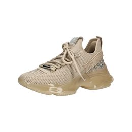 Steve Madden Damen Sneaker "Steve Madden Sneaker Textil", Gr. 38, beige, Textil, Schuhe
