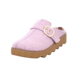 Rohde Damen Hausschuh "Rohde Hausschuhe Filz", Gr. 38, lila, Filz, Schuhe