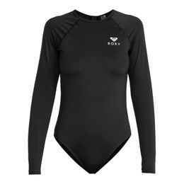 Roxy Damen Badeanzug "Essentials", grau, Gr. XL, Recycling-Polyester, Badeanz&uuml;ge