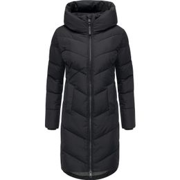 Ragwear Damen Steppmantel "Natalin YOUMODO", schwarz, Gr. 6XL, Obermaterial: 100% Polyester. Innenfutter: 100% Polyester. Wattierung: 100% Polyester,