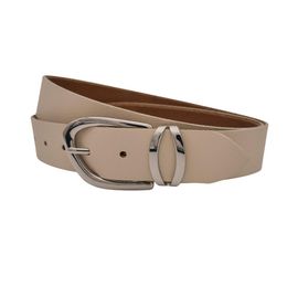 Lederg&uuml;rtel AnnaMatoni "AnnaMatoni Lederg&uuml;rtel Lora2 Lederg&uuml;rtel Lora2", Damen, Gr. TW85 - 100cm Gesamtl&auml;nge, beige (creme 105), 100% Leder, G&uuml;rtel Lederg&uuml;rtel