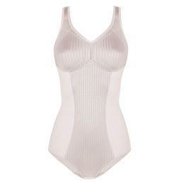 SuSa Damen Body "Body ohne B&uuml;gel Cremona", Gr. 105, beige, Stoff, Obermaterial: 68% Polyamid PA. 32% Elasthan EL., Bodys