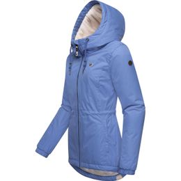 Ragwear Damen Winterjacke "Dankka Warm", blau, Basic, Gr. S, Obermaterial: 100% Polyester; Innenfutter: 100% Polyester; Wattierung: 100% Polyester,