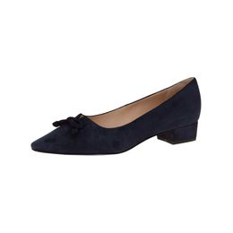 Peter Kaiser Damen Pumps "Peter Kaiser Pumps Veloursleder", Gr. 38, blau, Veloursleder, Schuhe