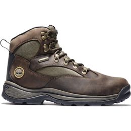 Timberland Damen Schn&uuml;rstiefelette "Chocorua Trail Mid Waterproof", Gr. 42, braun, Leder, Schuhe, Winterschuhe, Winterstiefel, Schn&uuml;rboots,
