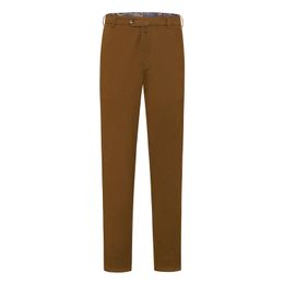 MEYER Herren Chinos "Bonn", braun, Gr. 24, unifarben, 98% Baumwolle, 2% Elasthan, Hosen, Super-Stretch Winter Twill