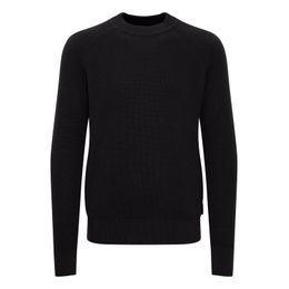 Casual Friday Herren Strickfleece-Pullover "Strickpullover CFKRISTIAN raglan rib crew neck knit", blau, Gr. S, Obermaterial: 100% Baumwolle CO.,