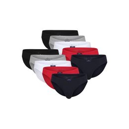 Tom Tailor Herren Slip "Slip Mini Slip 10er Pack 10er Pack", Gr. M, bunt, Obermaterial: 100% Baumwolle CO., Unterhosen