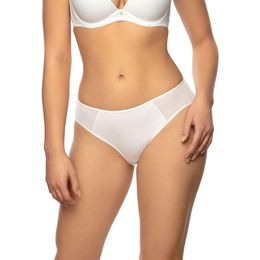Viania Damen Slip "Slip Sally", Gr. 44, wei&szlig;, Stoff, Obermaterial: 84% Polyamid PA. 10% Elasthan EL. 6% Baumwolle CO., Unterhosen