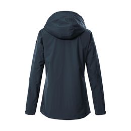 Killtec Damen Outdoorjacke "Damen Regenjacke OOKS 1", blau, Gr. 44, Obermaterial: 100% Polyester;Futter: 100% Polyester, Jacken, Leichte, wasser- und