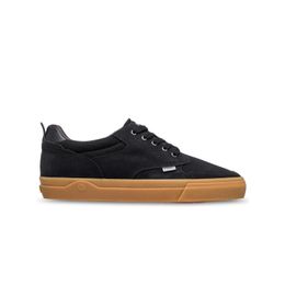 Element Herren Sneaker "Topaz C3 2.0", Gr. 7, schwarz, Leather Working Group-zertifiziertes Wildleder-Obermaterial, Futter aus recyceltem Polyester,